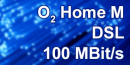 o2 Home M DSL Anschluss 100 MBit/s - 12 Monate guenstiger